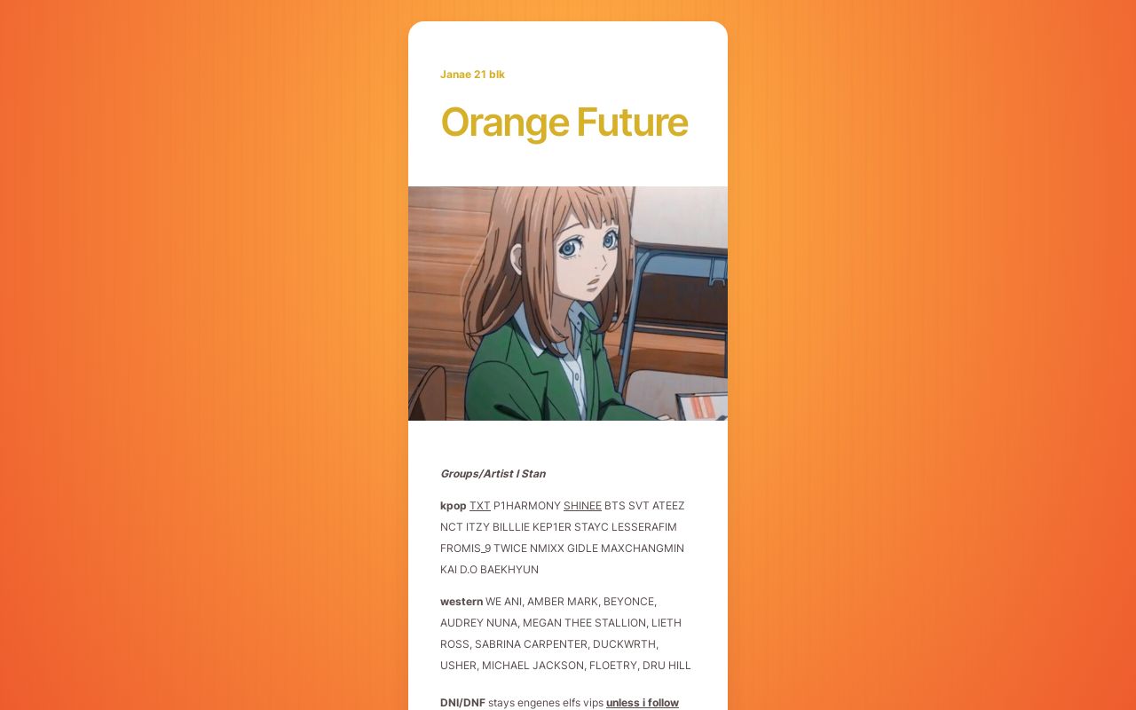 orange future
